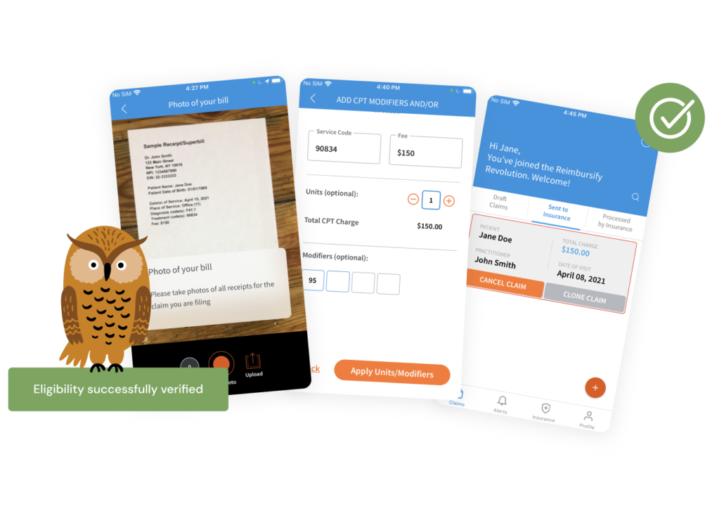 Submit Courtesy Claims with Ease Using Owl Practice Suite
