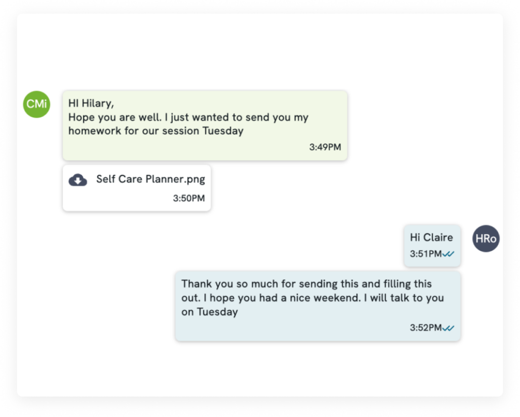 Secure Messaging for Therapists with Owl Practice Suite